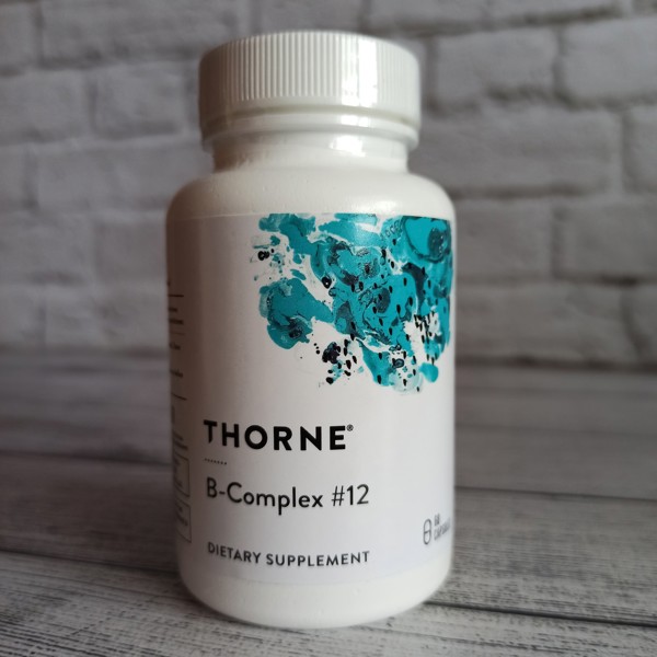 DeliHerb : Thorne, комплекс витаминов группы B №12, 60 капсул THR-11203 ...