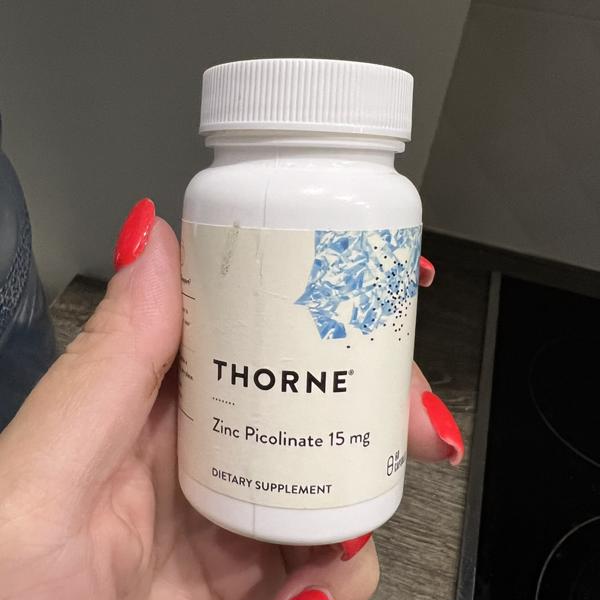DeliHerb : Thorne, пиколинат цинка, 15 мг, 60 капсул THR-21002 Thorne ...