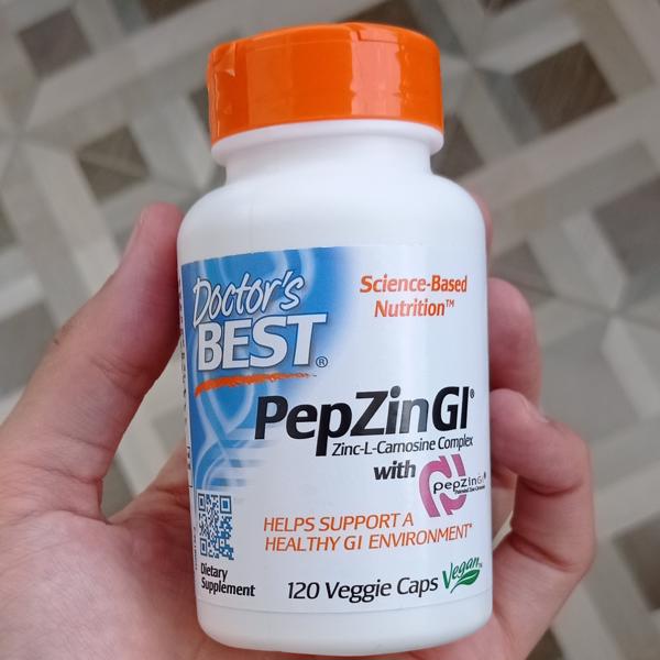 DeliHerb : Doctors Best, PepZin GI, комплекс цинк-L-карнозина, 120 ...