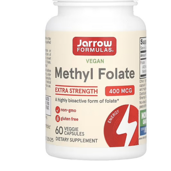 DeliHerb : Jarrow Formulas, Метилфолат, 400 мкг, 60 растительных капсул ...