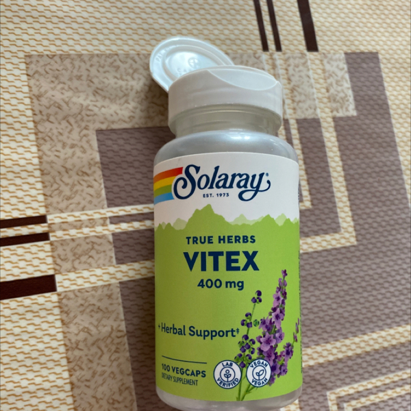 DeliHerb : Solaray, витекс, 400 мг, 100 капсул SOR-01645 Solaray, Vitex ...