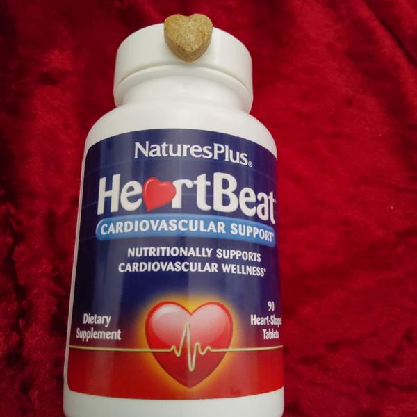 DeliHerb : NaturesPlus, HeartBeat, поддержка сердечно-сосудистой системы, 90 таблеток в форме ...