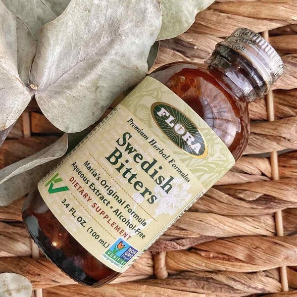 DeliHerb : Flora, шведская горькая настойка, без алкоголя, 100 мл (3,4 ...