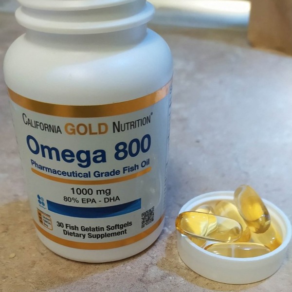DeliHerb : California Gold Nutrition, омега 800, рыбий жир ...
