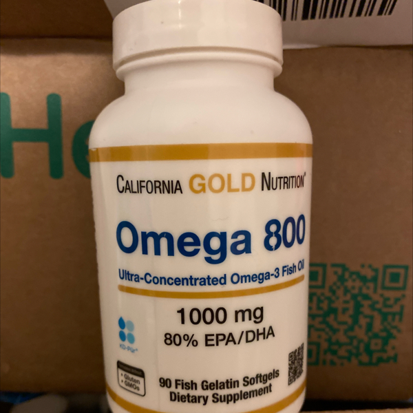 DeliHerb : California Gold Nutrition, омега 800, рыбий жир ...